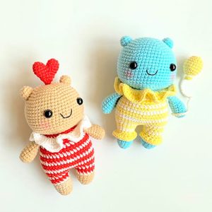 Crochet Alien Bear Amigurumi Free PDF Pattern