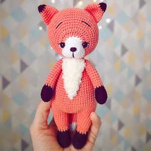 Crochet Easy Fox Amigurumi Free PDF Pattern