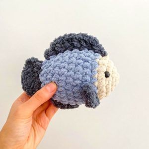 Finley The Fish Pattern Crochet Free Amigurumi