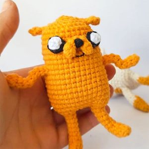 Adventure Time Jake The Crochet Dog Free Pattern