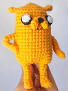 Adventure Time Jake The Crochet Dog Free Pattern